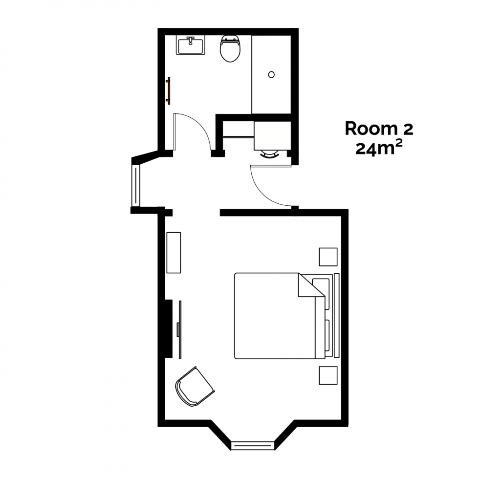 Bedrooms at The Shoregate